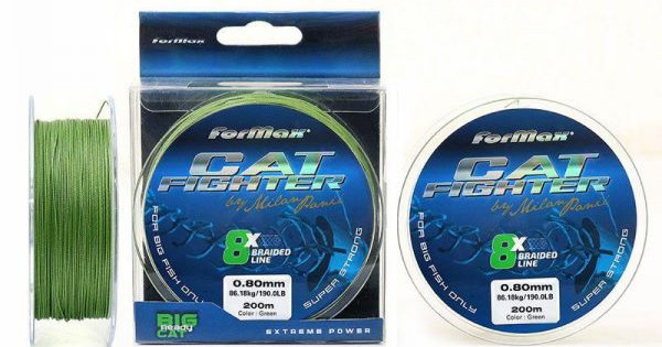 FORMAX STRUNA CAT FIGHTER X8 200M 0,80MM