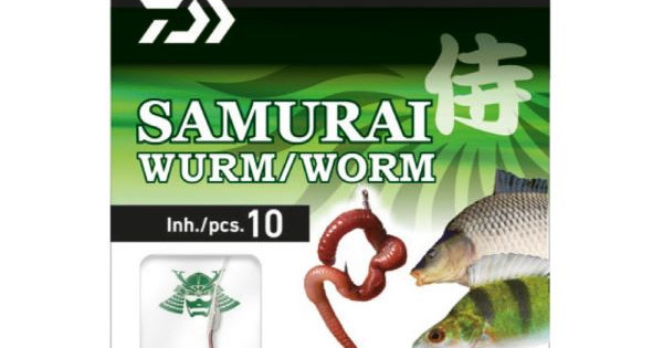 DAIWA UDICE VEZANE SAMURAI WORM 2